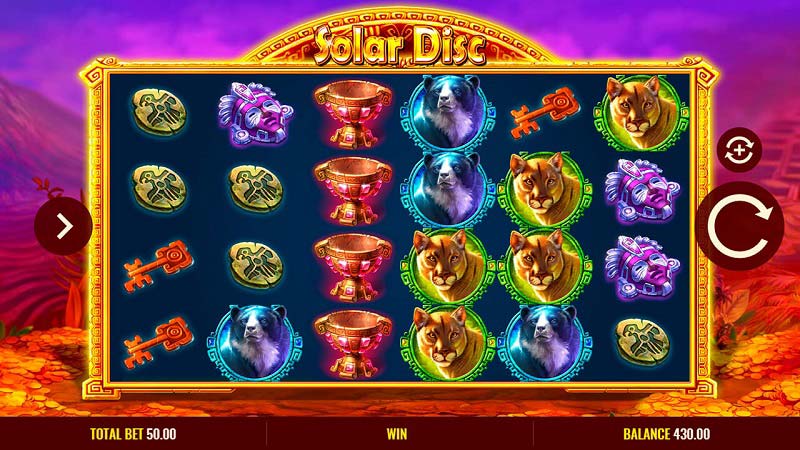 Solar Disc Slot Machine Review ⇒ Play Game Online Free
