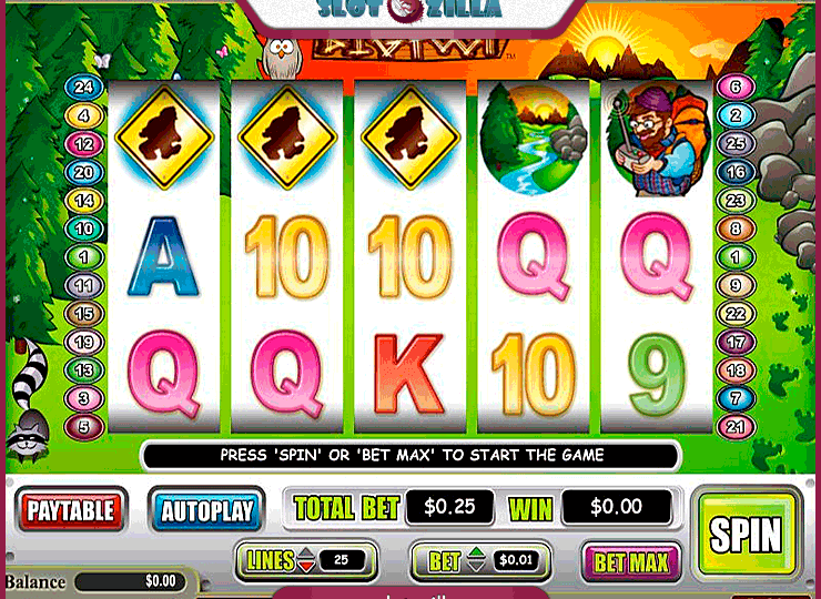 Bigfoot Slot Machine Play Free Slot Game Online